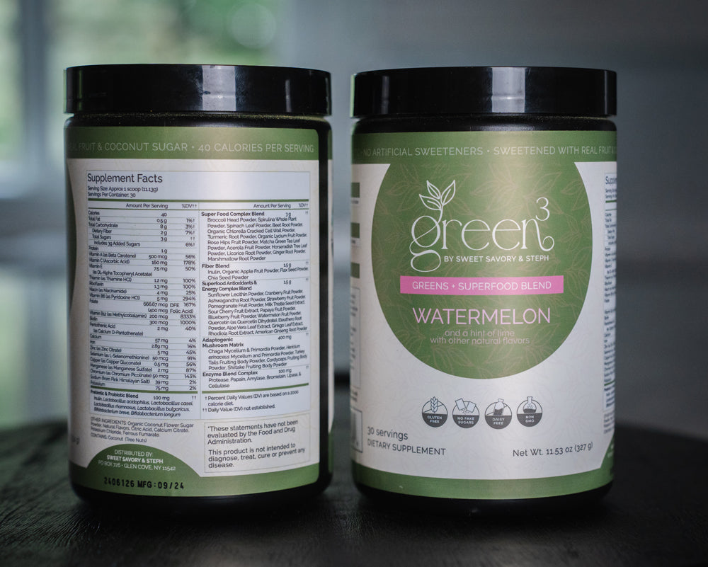 green3 • greens + superfood by sweet savory & steph – green3 by Sweet ...